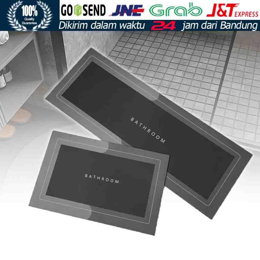 Jual Keset Diatomite / Keset Kaki Kamar Mandi Nyerap Air Anti Bakteri ...