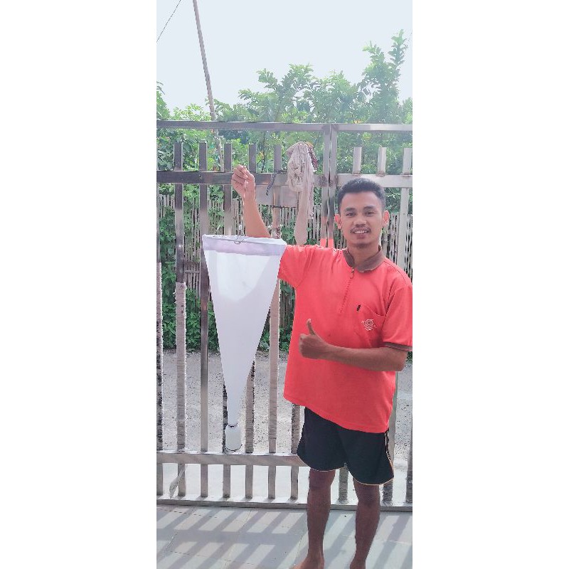 Jual Plankton Net 3 Sling Diameter Mulut 30cm, Kain Nylon Mesh 500 ...
