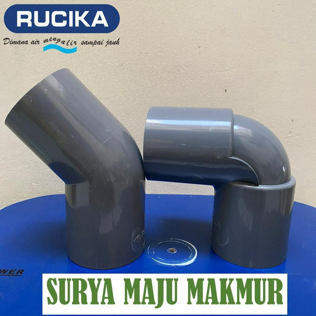 Jual KENI RUCIKA AW 2" inch 90 DERAJAT KENI RUCIKA AW 2" dim 45 DERAJAT ELBOW | Shopee Indonesia