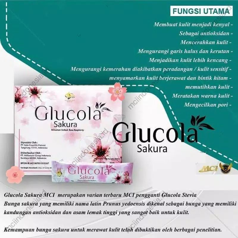 Jual GLUKOLA SAKURA MCI ECER | Shopee Indonesia