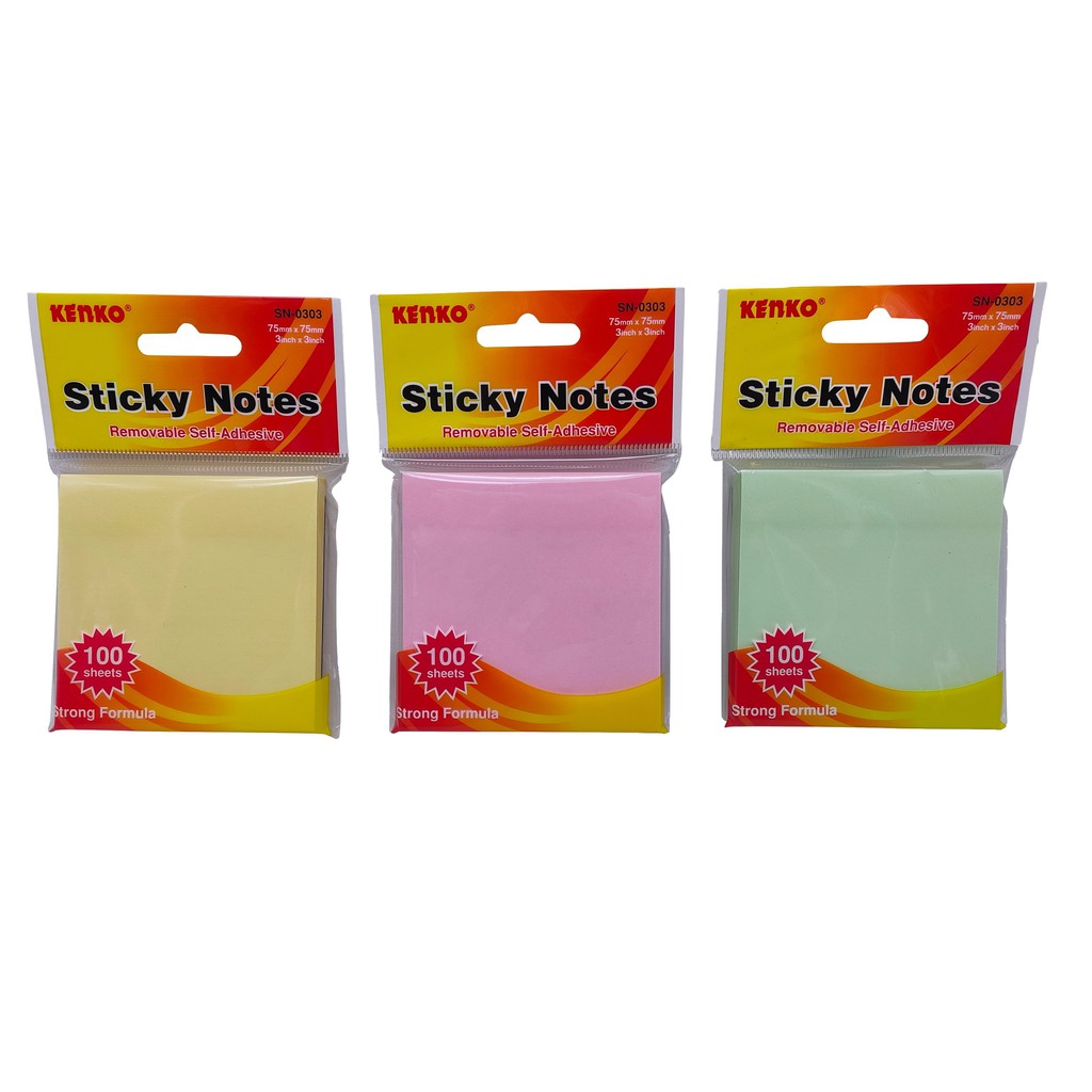 Jual Sticky Notes Kenko SN-0303 | Shopee Indonesia