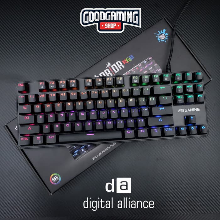 Jual Digital Alliance Meca Warrior RGB Gaming Keyboard AG0344 | Shopee ...