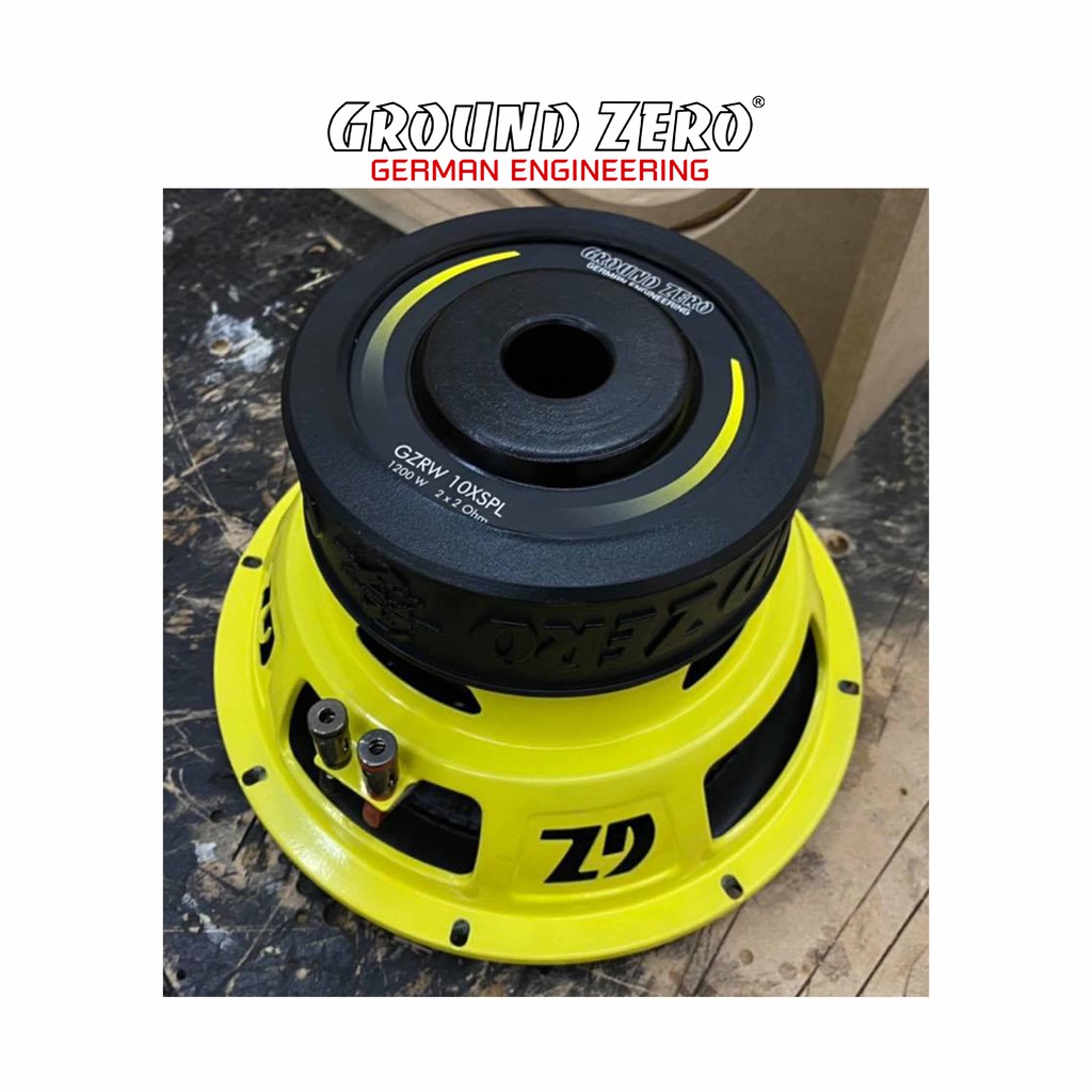 Jual Ground Zero GZRW 10XSPL High Quality Subwoofer 10 inch SPL Lover ...