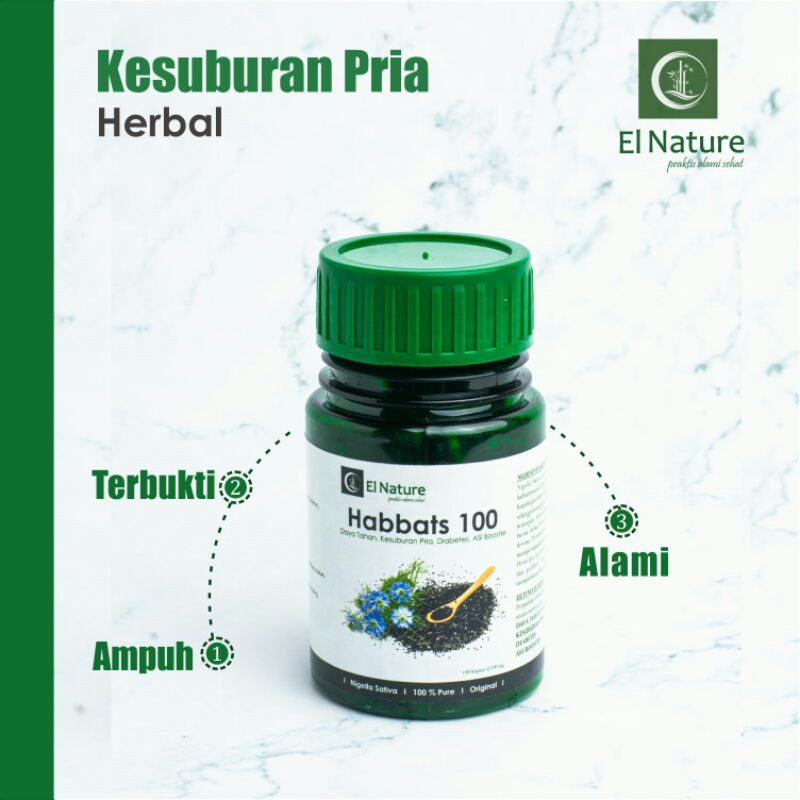 Jual Habbats 100 - Obat KESUBURAN PRIA ( lelaki ) PENYUBUR ( pengental ...