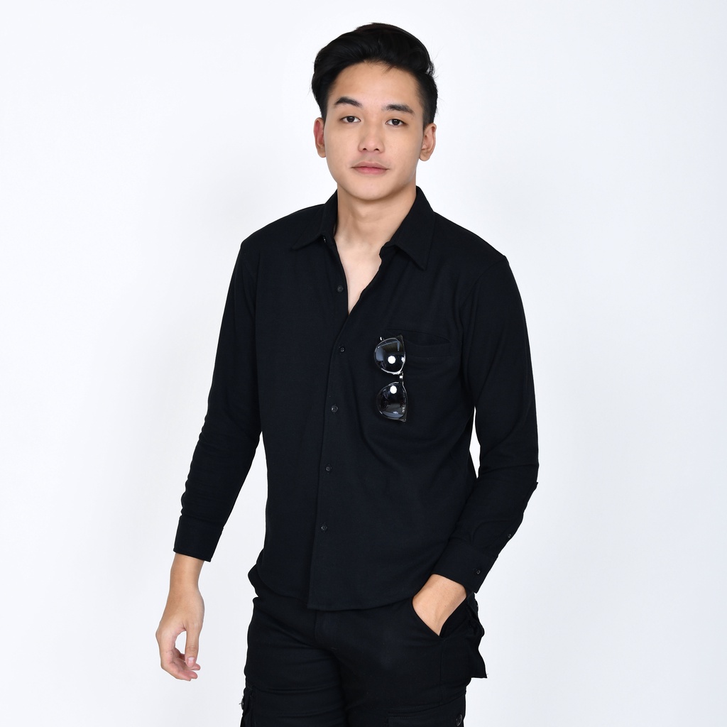 Jual Kemeja Hitam Polos | Kemeja Formal | Kemeja Hitam Polos Pria ... Jual Kemeja Hitam Polos | Kemeja Formal | Kemeja Hitam Polos Pria ...