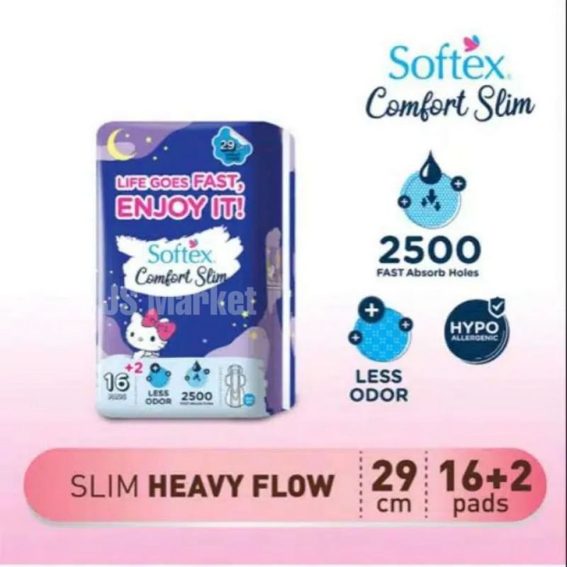 Jual SOFTEX HELLO KITTY 29CM ISI 16+2 | Shopee Indonesia