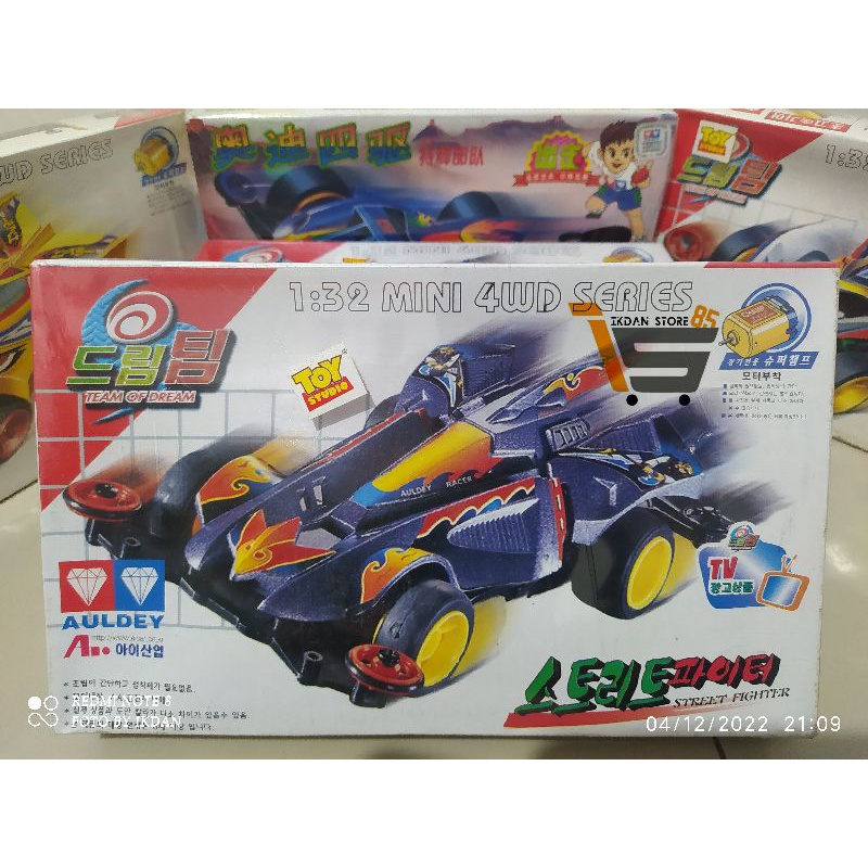 Jual Auldey street fighter mini 4wd rare (langka) | Shopee Indonesia