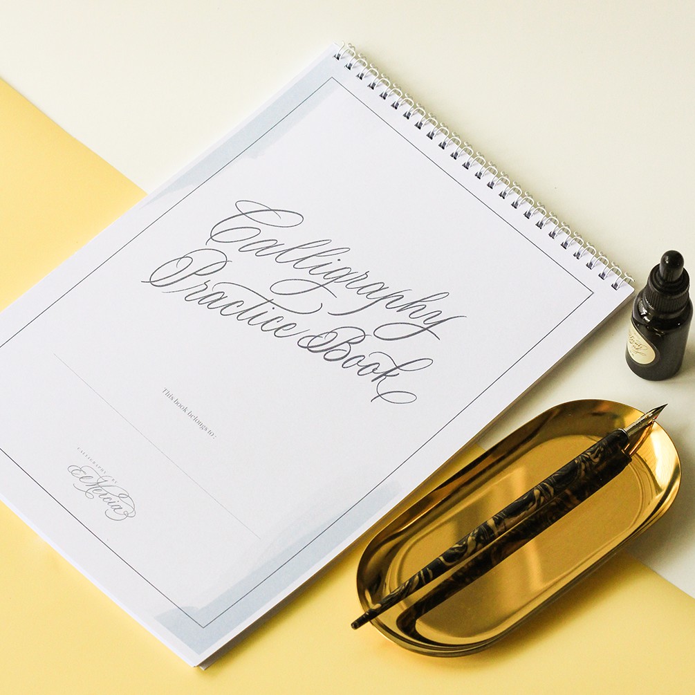 Jual Calligraphy Practice Book | Buku Latihan Kaligrafi | Shopee Indonesia