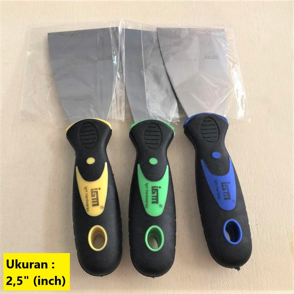 Jual KAPI CAT GG KARET IGM 2 1/2" (inch) / KAPE CAT / SCRAPPER / KAPE ...