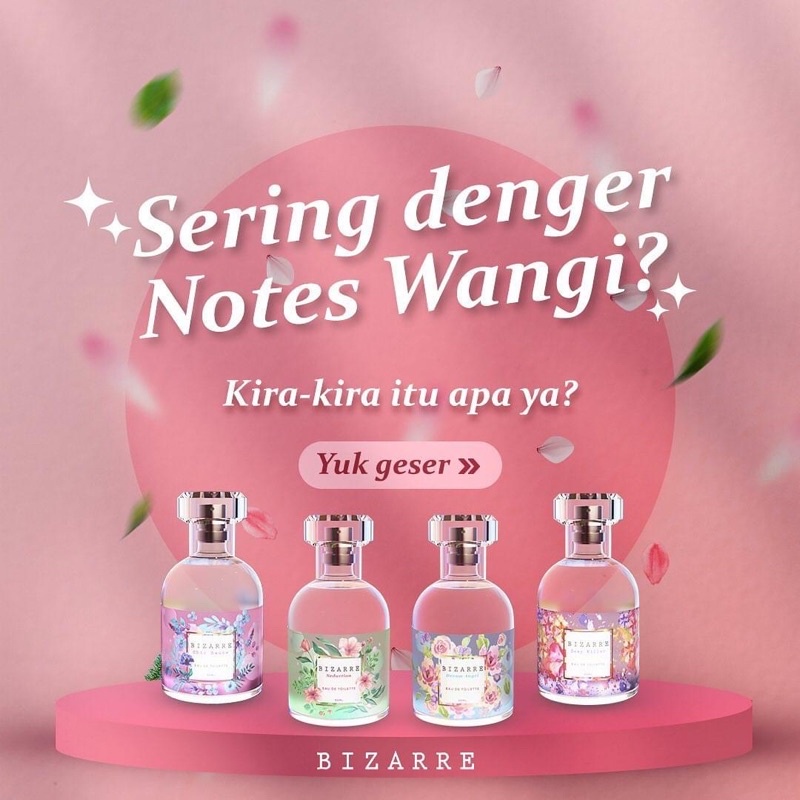Jual Parfum Bizarre Eau De Toilette 4 variant BEST SELLER MURAH ...