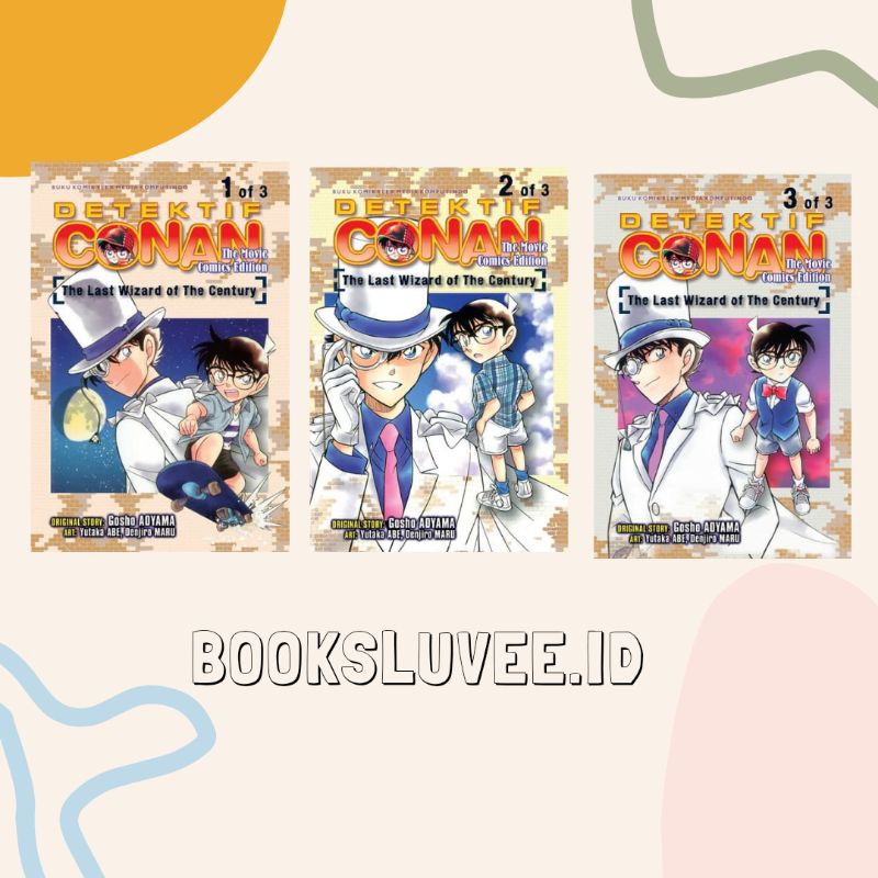Jual BUKU KOMIK DETEKTIF CONAN THE MOVIE COMIC EDITION | Shopee Indonesia