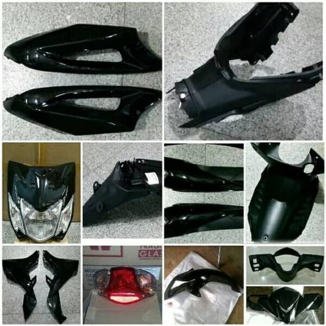 Jual Full Body Honda Blade lama hitam /honda blade 2009 - 2011 | Shopee ...