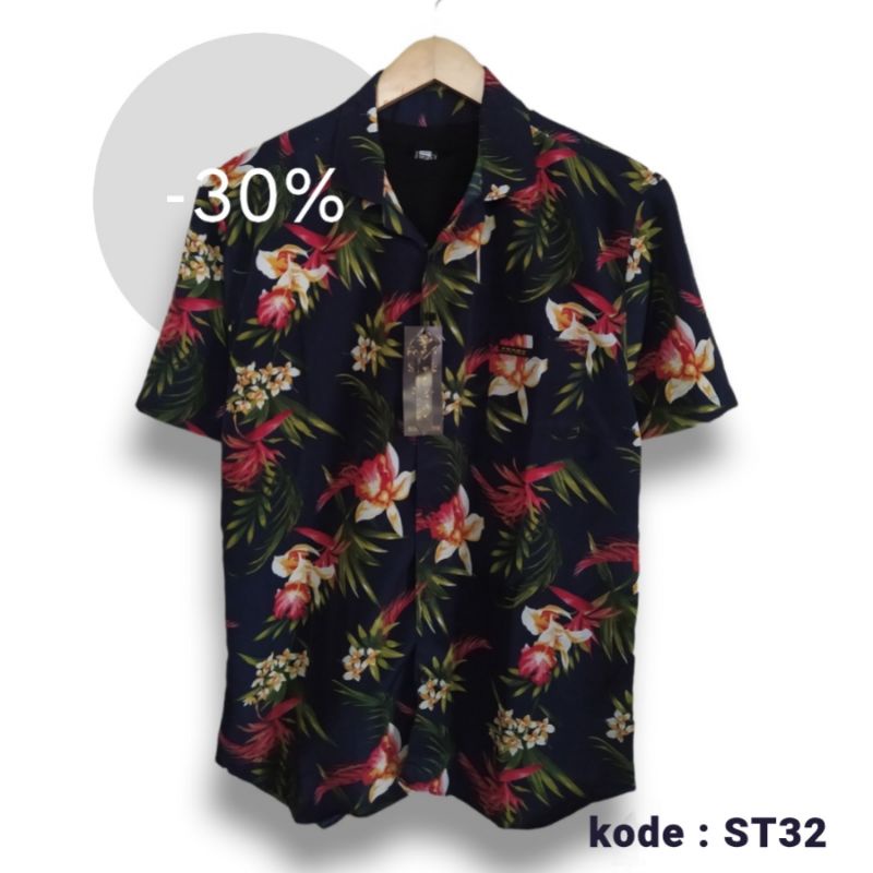 Jual KEMEJA MOTIF BUNGA KEMEJA PANTAI KEMEJA HAWAI KEMEJA DISTRO PRIA ...