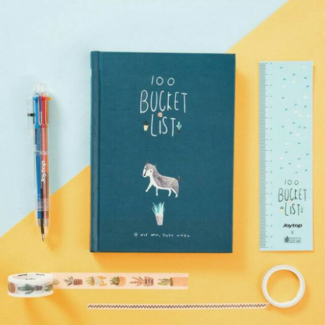 Jual Joytop 100 bucket listbox set - buku catatan | Shopee Indonesia