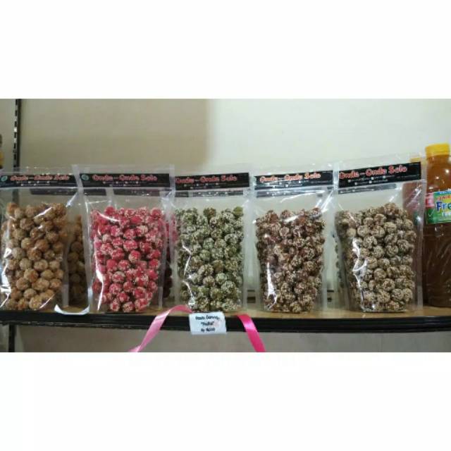Jual ONDE ONDE SOLO/JAJANAN JADUL/ROTI KERING/TEMPO DULU/KHAS | Shopee ...