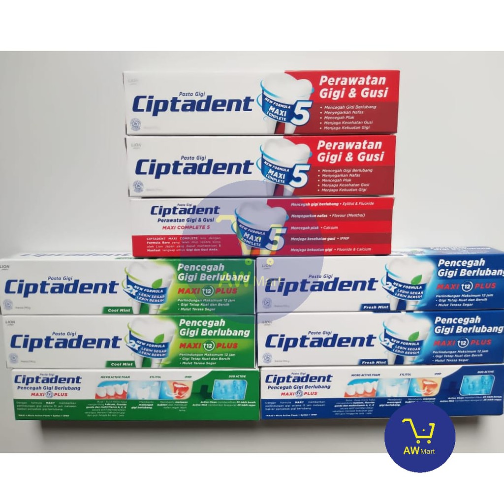 Jual Ciptadent Odol 190gr Pasta Gigi (DARI PABRIK LANGSUNG) - All ...