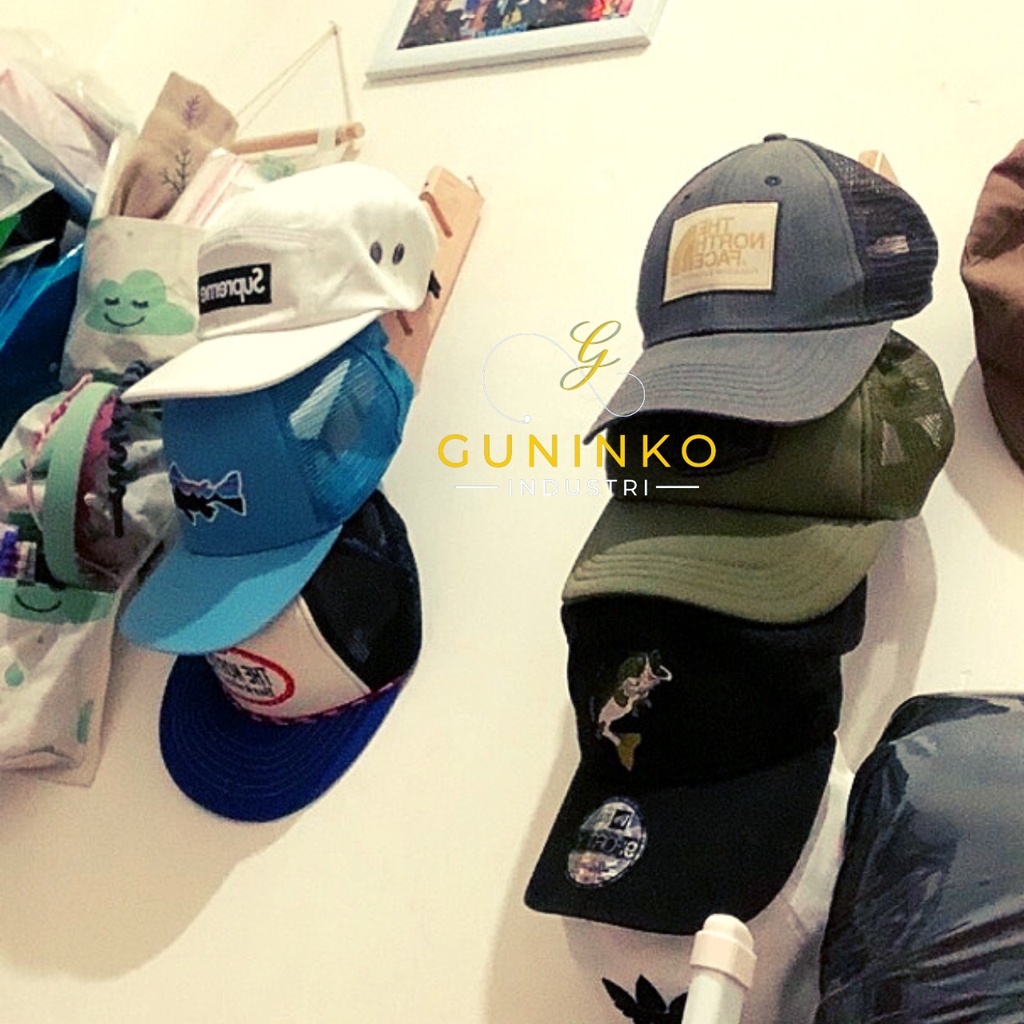 Jual Rak Topi Gantung Tempel Dinding Stand Hanger Kayu / Gantungan Topi ...