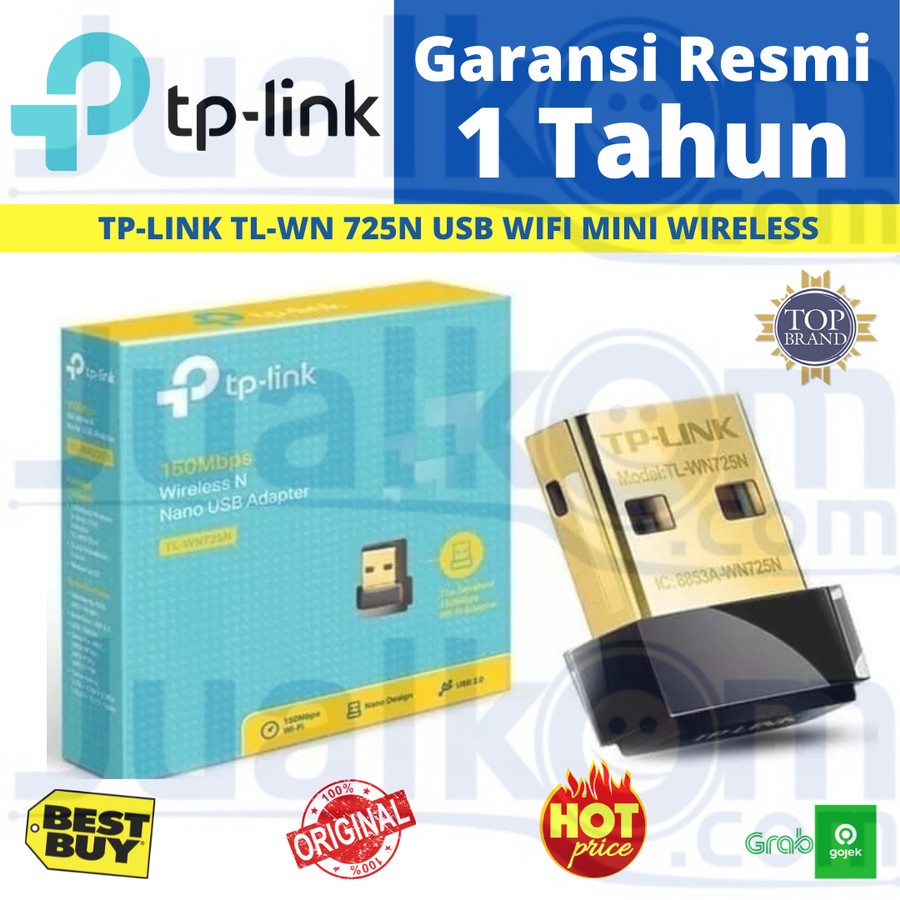 Jual TP-LINK TL-WN725N TPLINK TL-WN 725N USB Wifi Mini Wireless Adapter ...