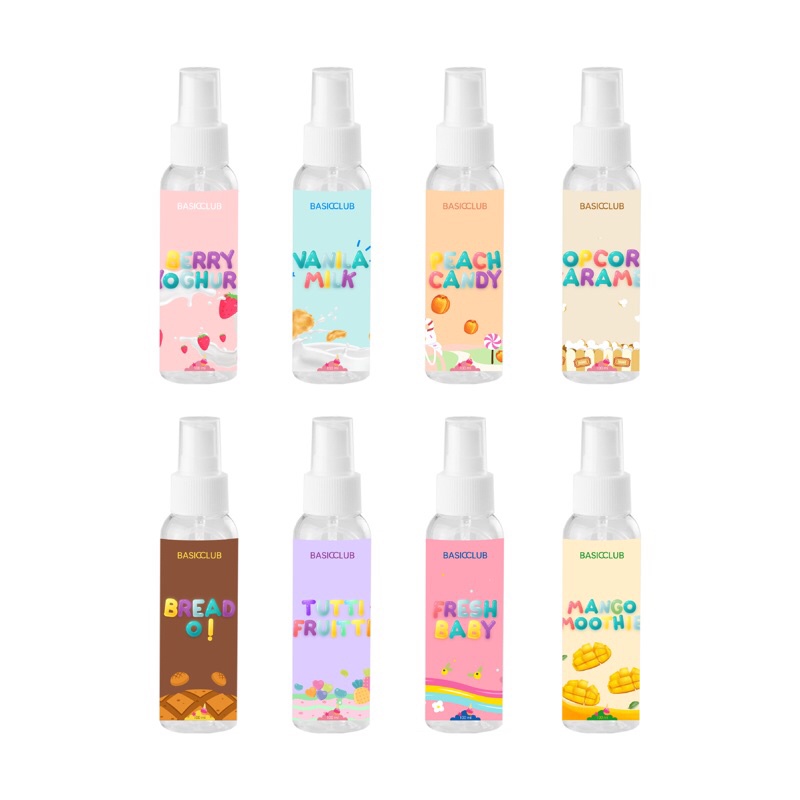 Jual Basicclub Bodymist 100ml - Parfum Murah BPOM Basic Club Body Mist ...