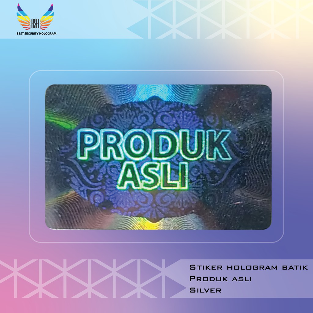 Jual Stiker Hologram Pecah Telur Honeycomb Produk Asli Stiker Segel ...