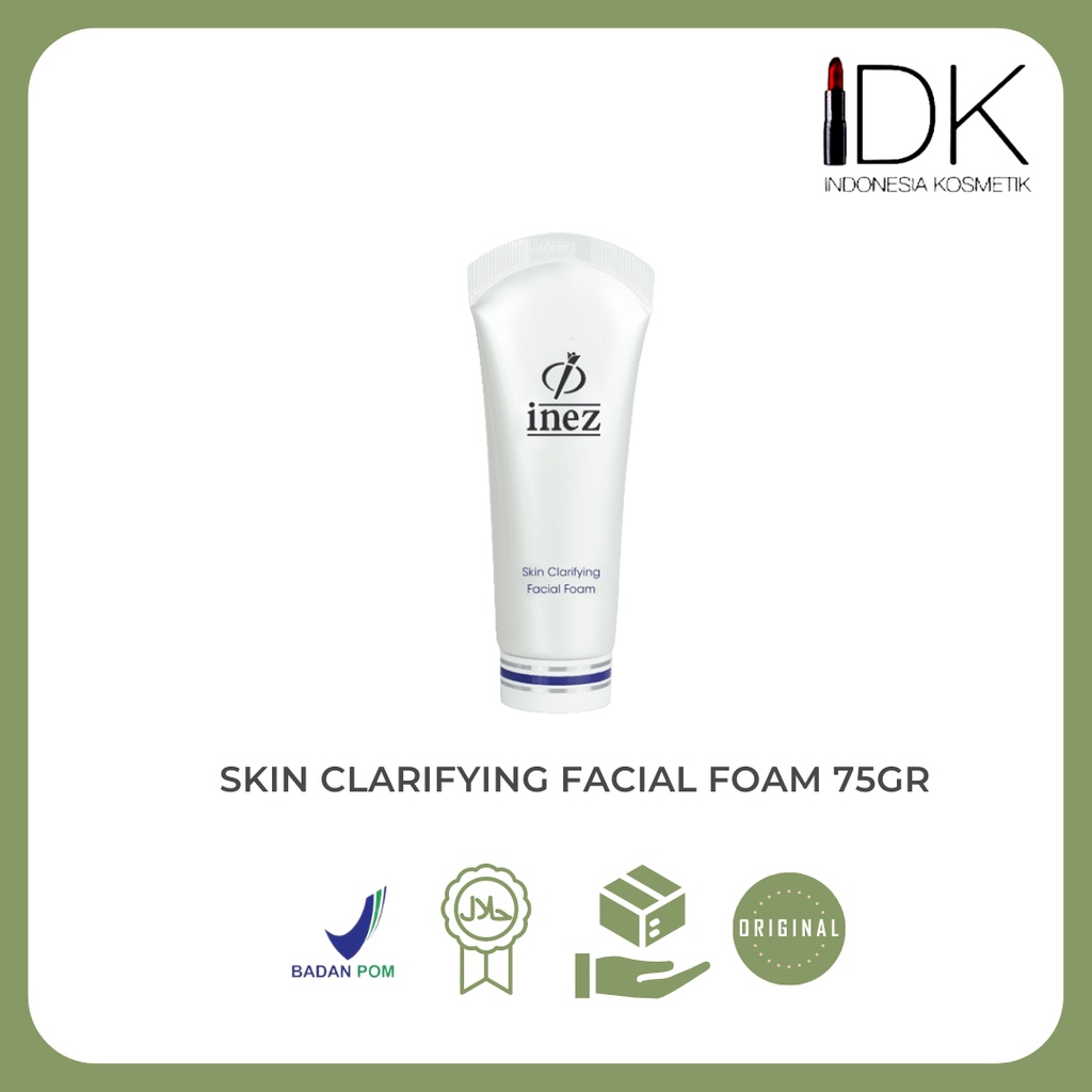 Jual Inez Skin Clarifying Facial Foam 75Gr | Shopee Indonesia