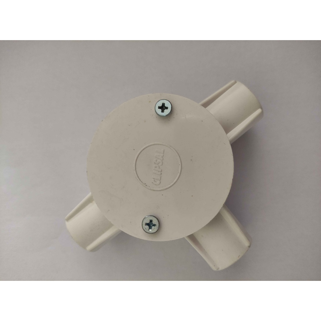 Jual Tdus Clipsal pipa 20mm T-dus T dus cabang 3 | Shopee Indonesia
