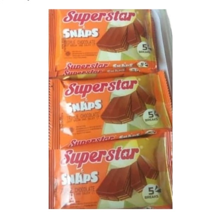 Jual SuperStar Snaps Triple Chocolate/super star snap | Shopee Indonesia