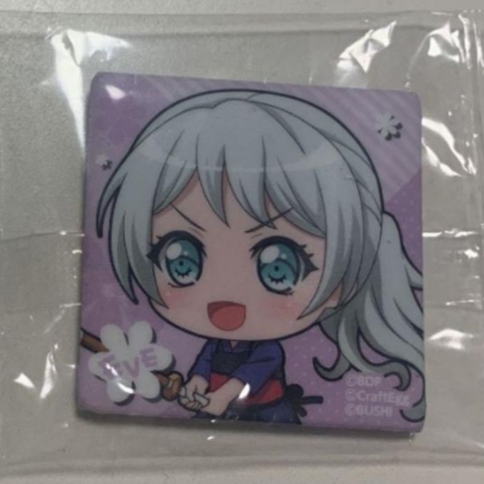 Jual Set Canbadge & Mini Shikishi BanG Dream Bandori - Wakamiya Eve ...
