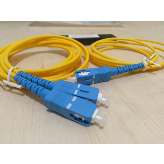 Jual Passive Splitter Modular Mini 1:2 SC UPC Fiber optik | Shopee ...