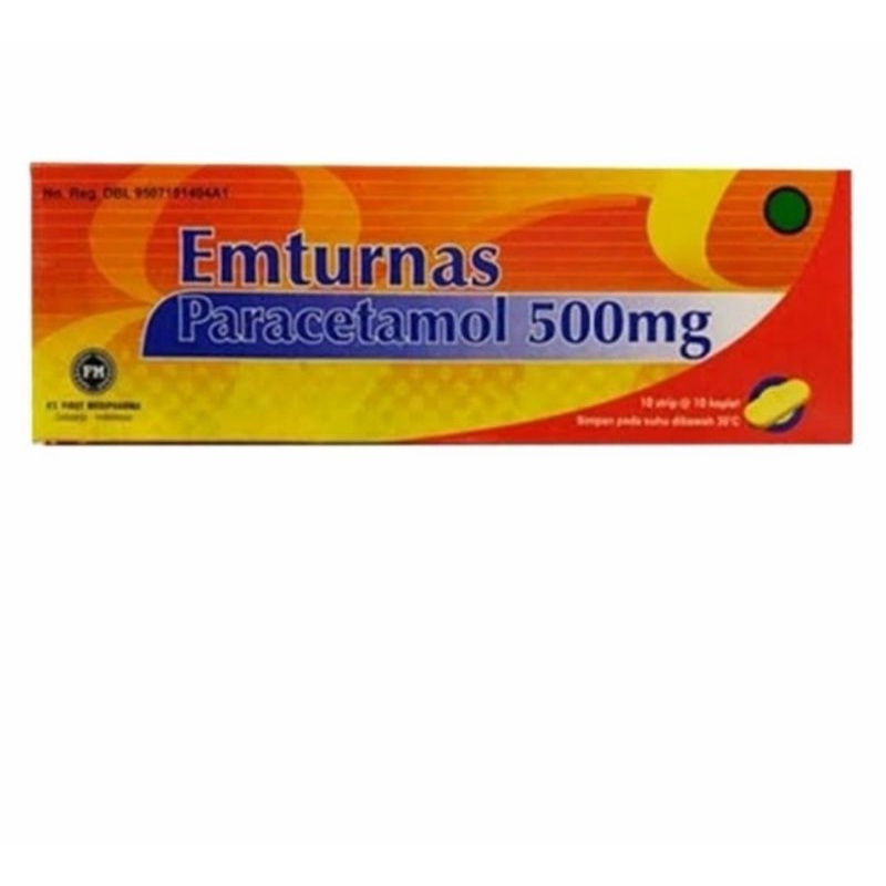 Jual EMTURNAS PARACETAMOL STRIP 10 TABLET | Shopee Indonesia