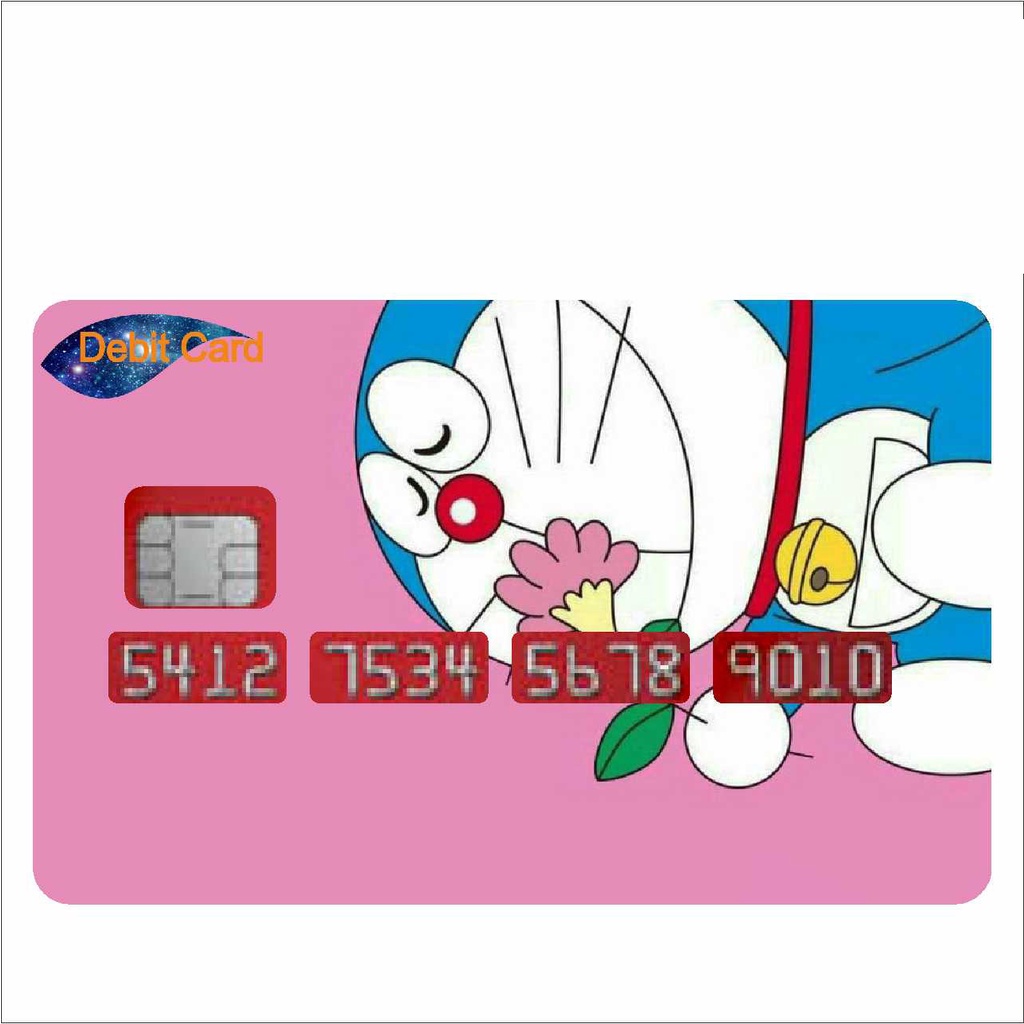 Jual Stiker Skin Kartu Atm Card Bca Doraemon | Shopee Indonesia