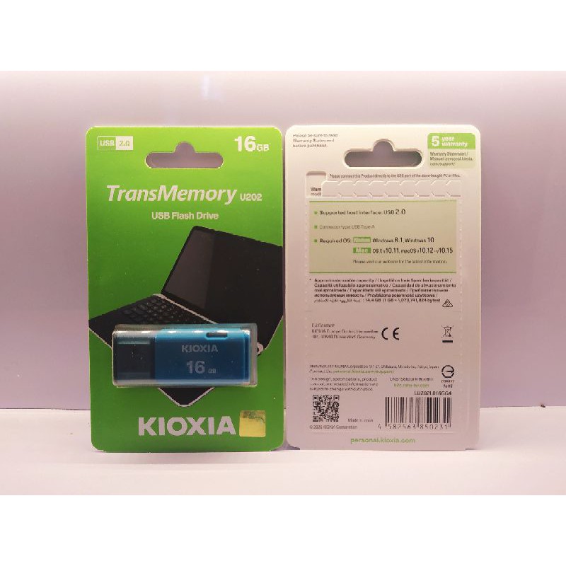 Jual Flashdisk Murah 16GB KioXia Original (pengganti Toshiba) | Shopee Indonesia