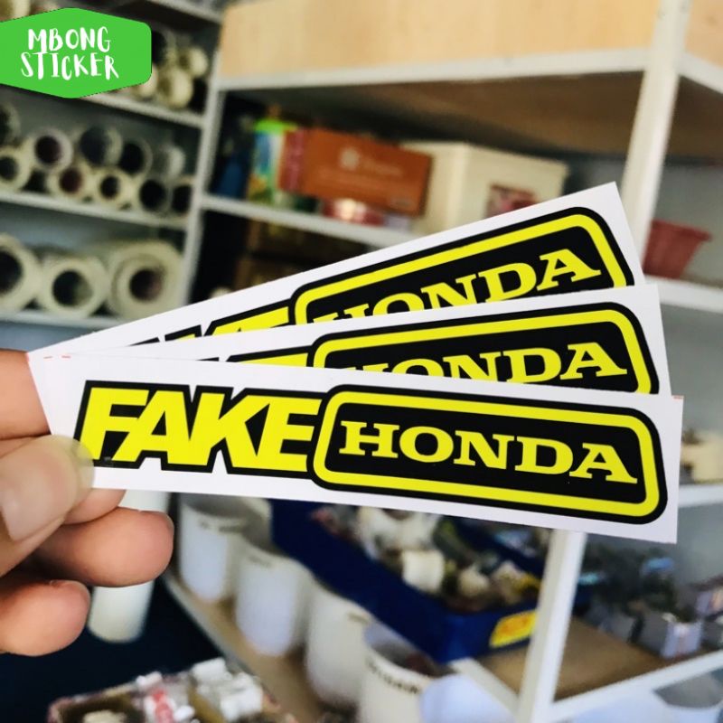 Jual Sticker stiker racing herex FAKE HONDA | Shopee Indonesia