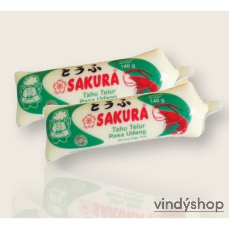 Jual TAHU TELUR RASA UDANG SAKURA EGG TOFU 140gr (10pc) | Shopee Indonesia