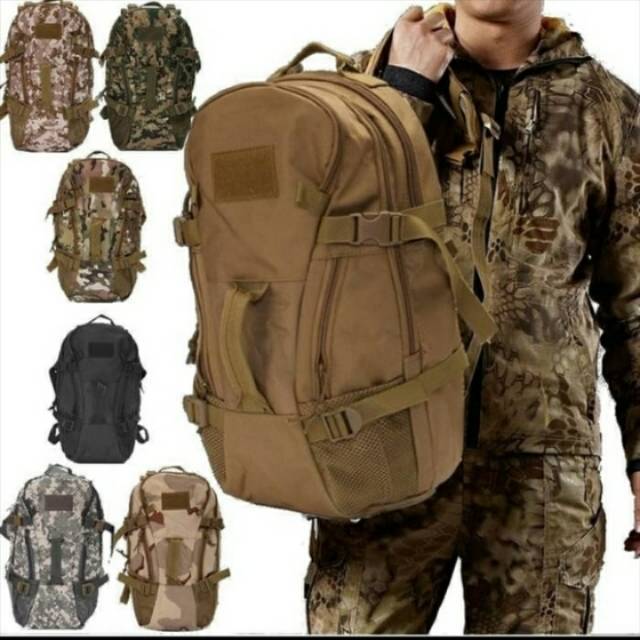 Jual Tas ransel army 026 tas gunung tas punggung tas tactical w026 ...