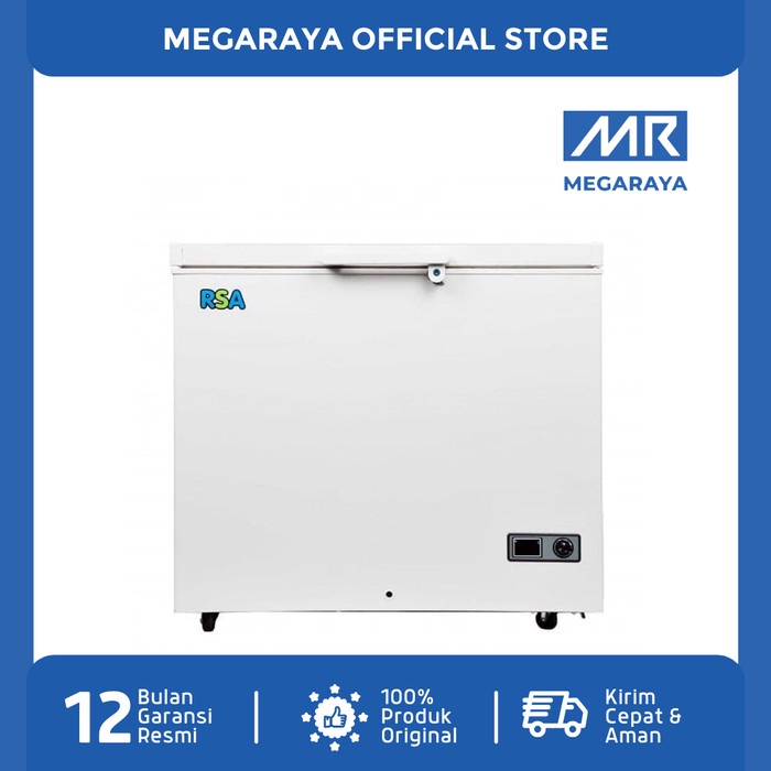 Jual RSA Chest Freezer CF210 / CF 210 200L | Shopee Indonesia