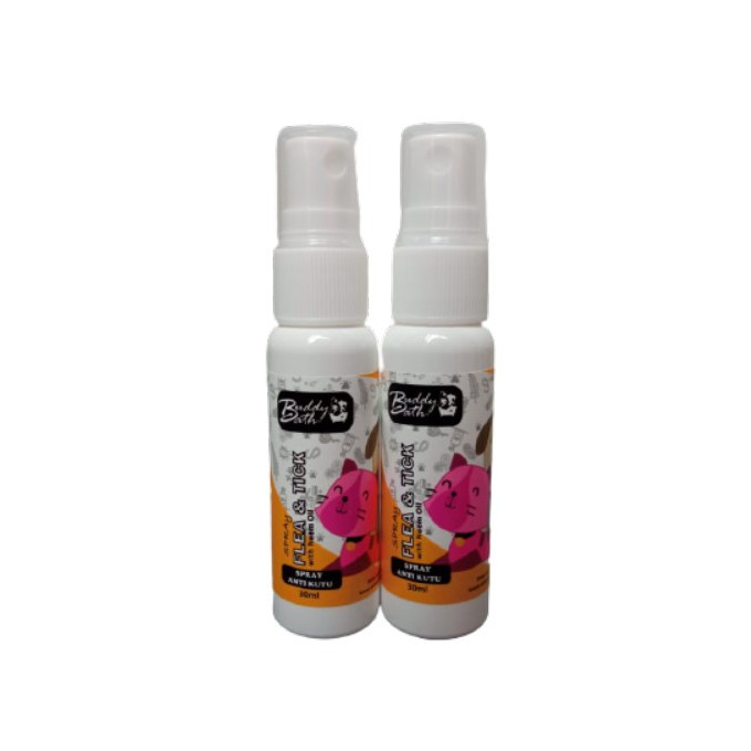 Jual Obat Kutu Kucing BUDDY BATH 30 ml - Spray Anti Kutu Kucing - Obat ...