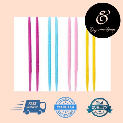 Jual ERYSMA-SHOP | TUSUK GIGI PLASTIK 2 SISI ISI 50 - TUSUK GIGI BEHEL ...
