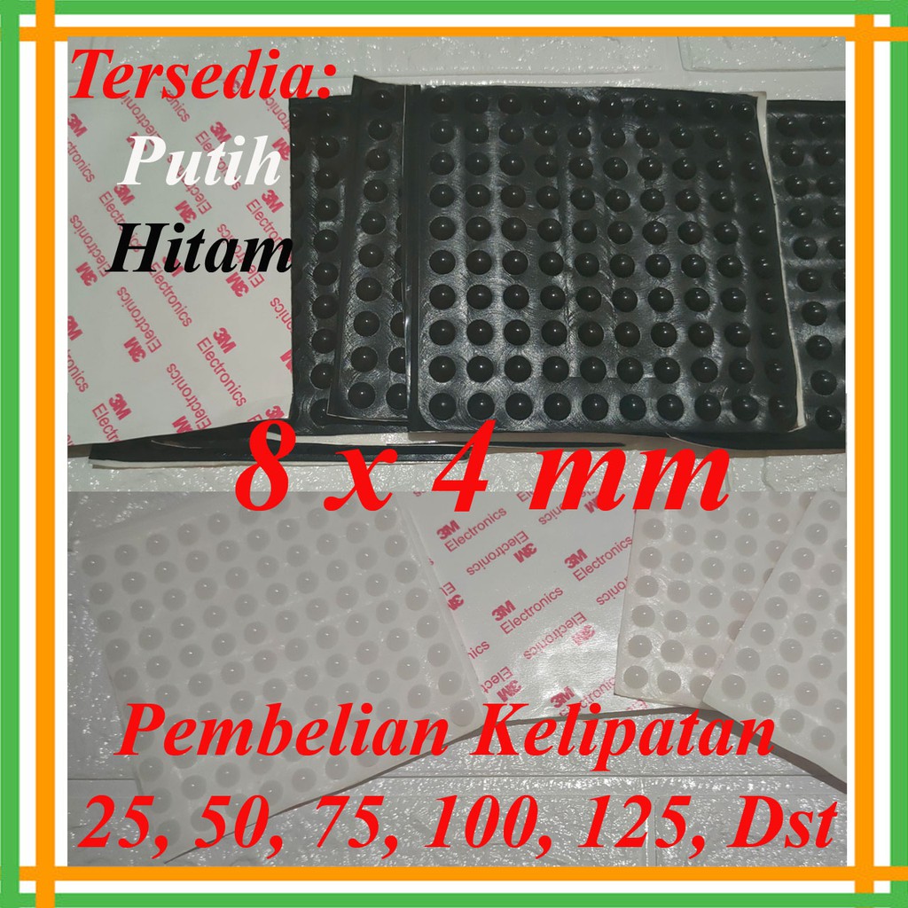 Jual Silikon Peredam Suara Benturan Pintu Jendela Door Stop Silicone ...