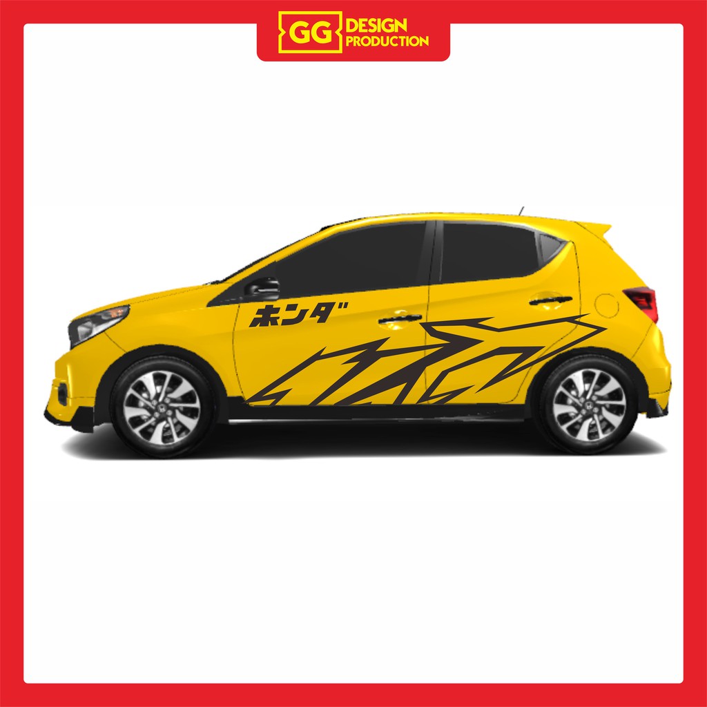 Jual Stiker Sticker Mobil cutting agya ayla brio swift slpash march ...