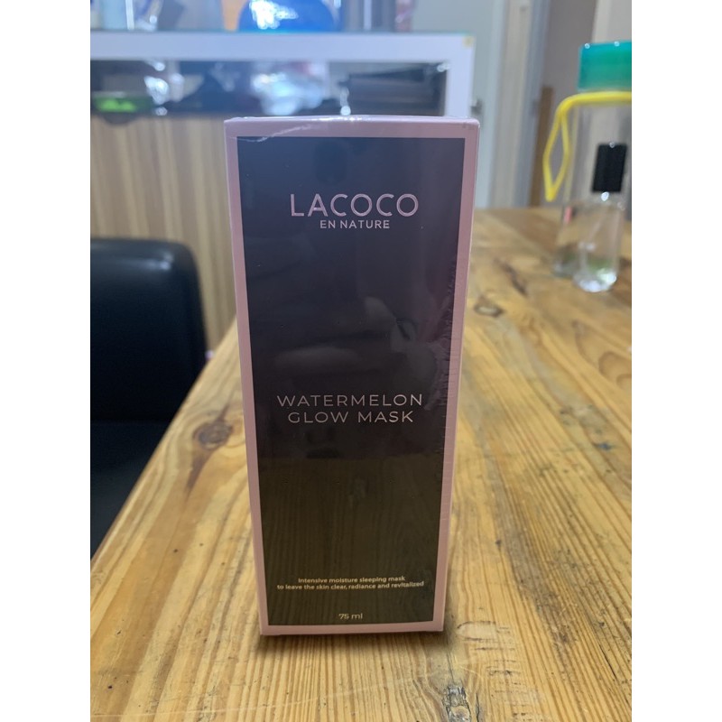 Jual Lacoco Watermelon Glow Mask (new) | Shopee Indonesia