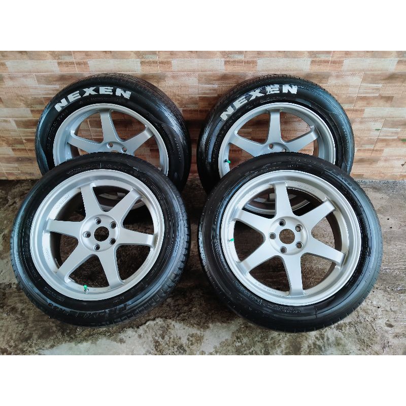 Jual Velg Pelek Racing Te37 Tokyo R19 eks CRV gen 3 | Shopee Indonesia