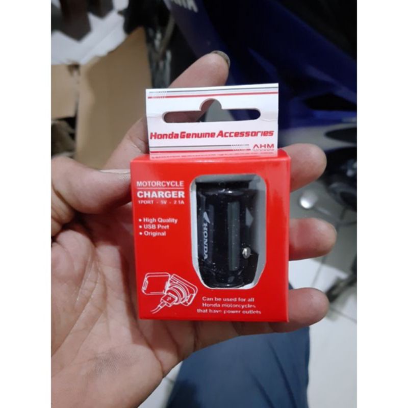 Jual CHARGER USB MOTOR HONDA / USB PORT / COLOKAN USB MOTOR HONDA ...