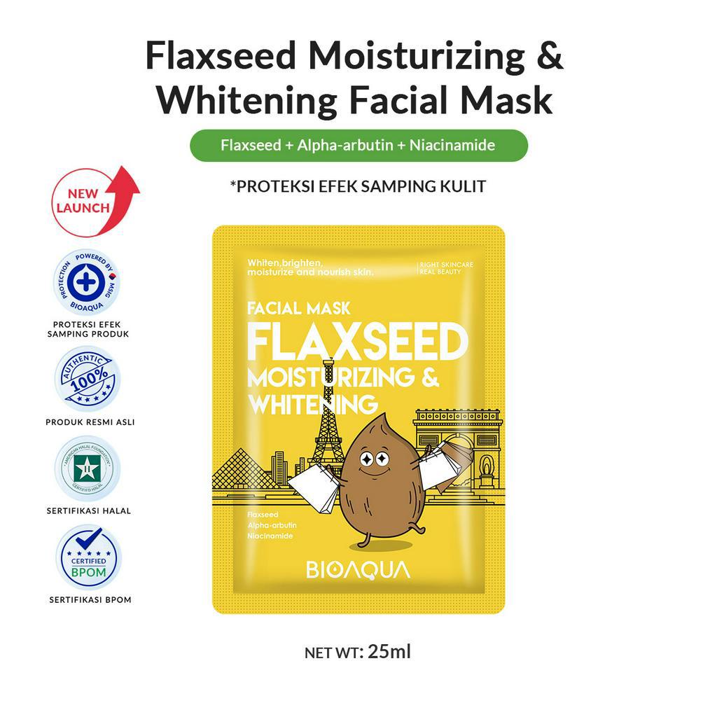 Jual BIOAQUA Masker Wajah Cereal Sheet Mask & Biji Buah Face Mask 25ml ...