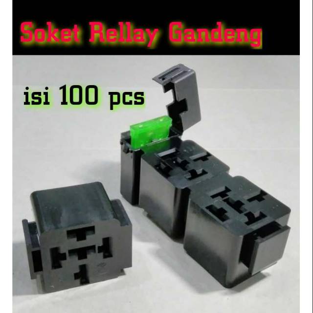 Jual Soket Relay gandeng soket relay soket rellay gandeng | Shopee ...