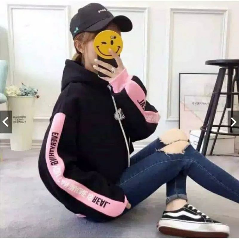 Jual switer who hitam | Shopee Indonesia