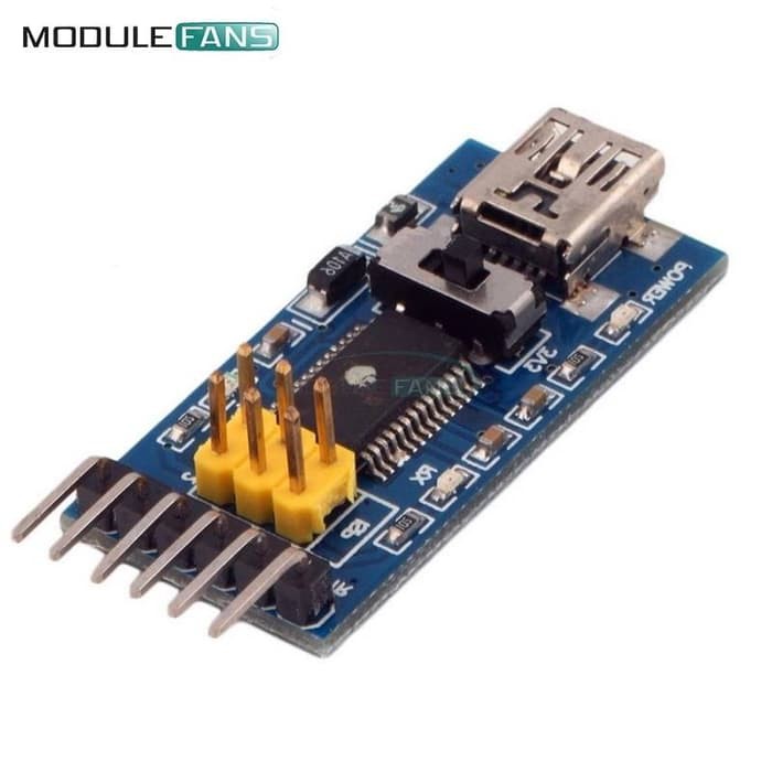 Jual FTDI USB to TTL Serial FT232RL 5V 3.3V Mini USB for Arduino AVR ...