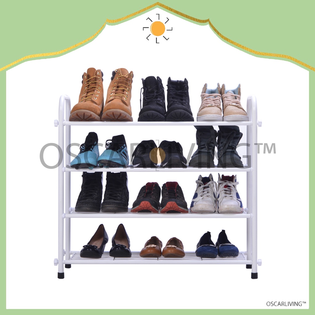 Jual Rak Sepatu 4 Susun Mami1 M-504 / Shoe Rack 4 Tiers JTR | Shopee ...