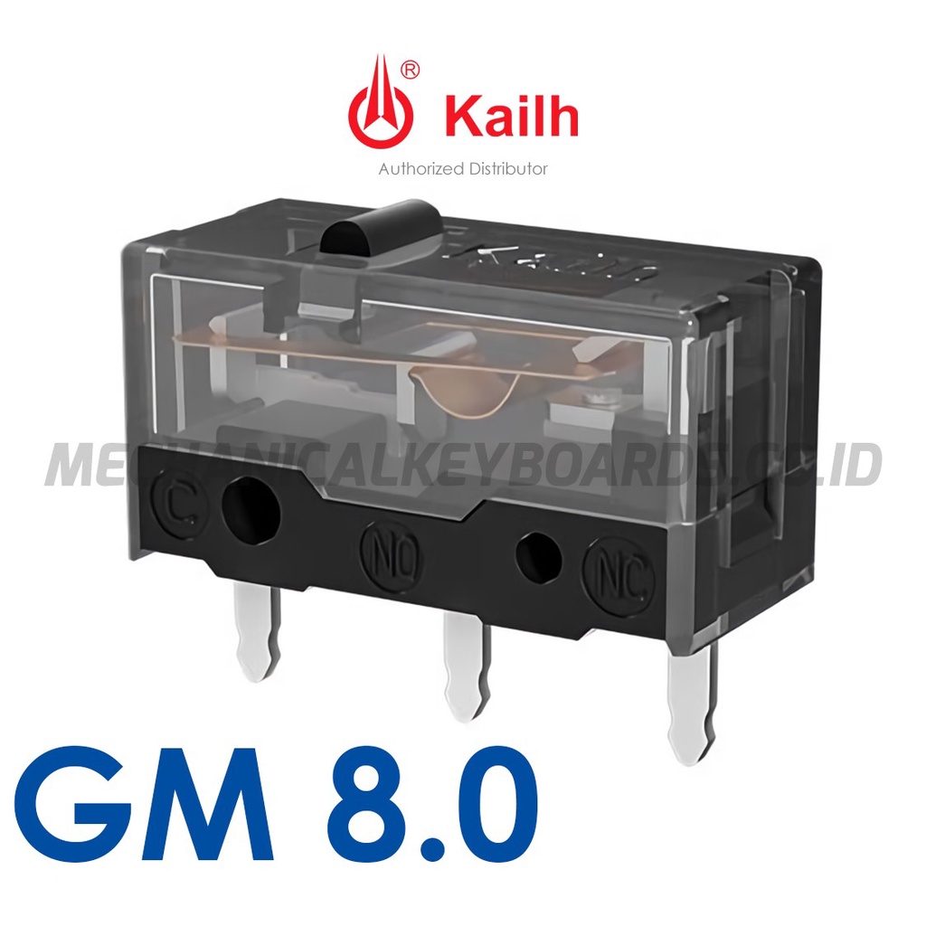 Jual Kailh GM 8.0 Black 80M Mouse Micro Switch | Shopee Indonesia