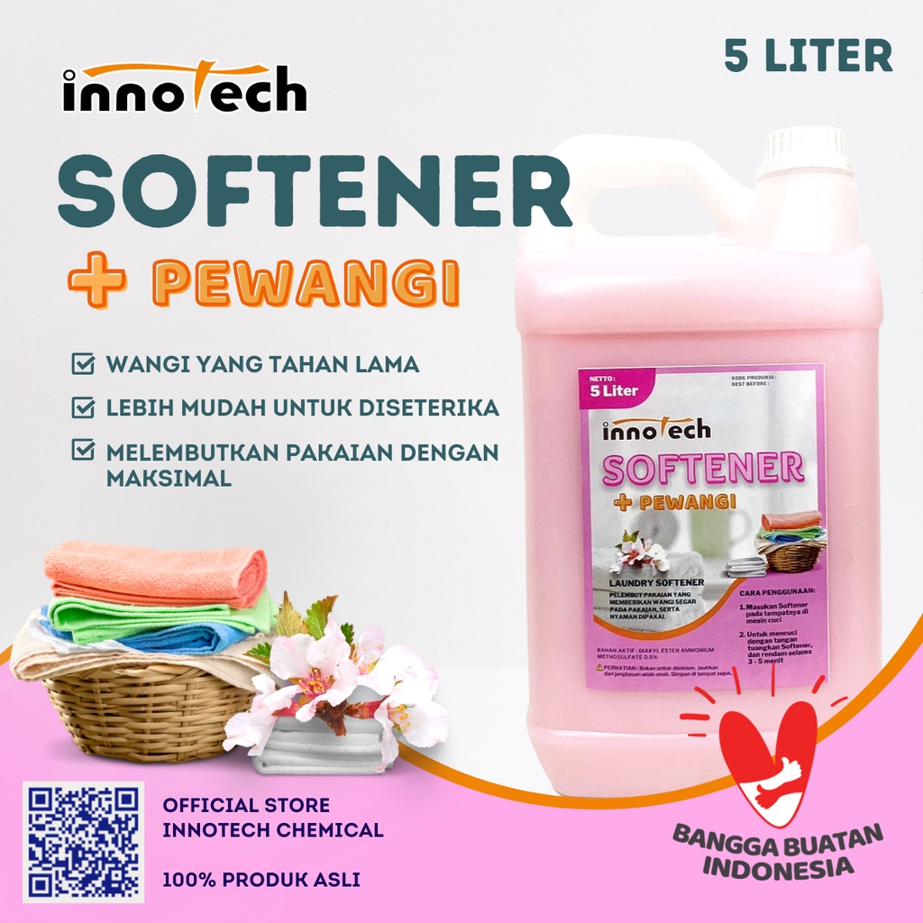 Jual Innotech Laundry Softener / Pelembut+Pewangi Pakaian / 5 Liter ...